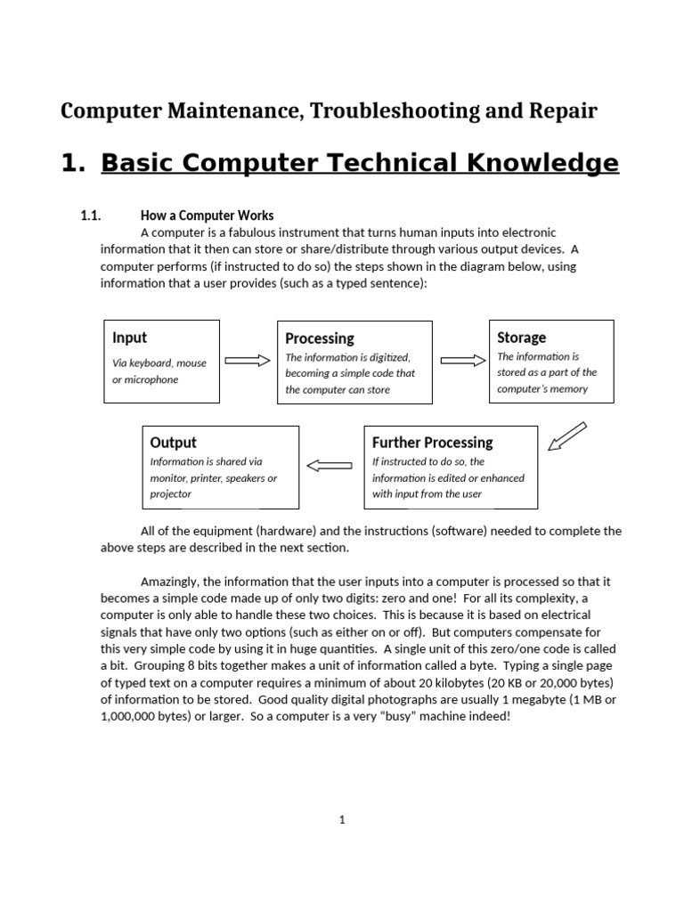 Computer Maintenance Guide | PDF | Computer Virus | Computer Hardware