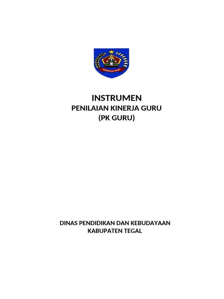 INSTRUMEN PK Guru (PKG) | PDF