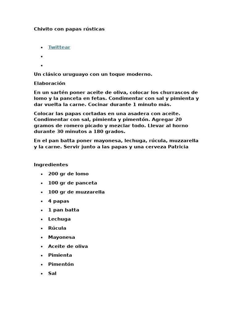 Recetas 2 | PDF