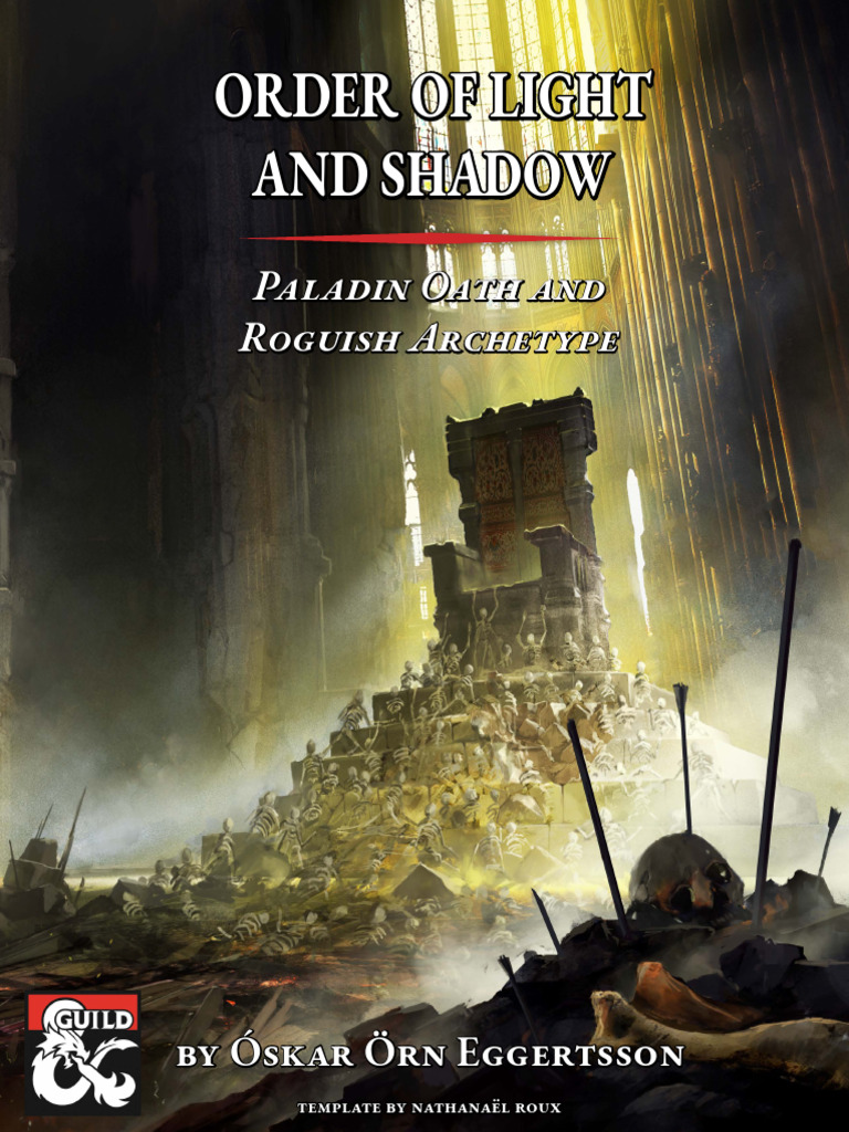 1408082-Paladin and Rogue - Order of Light and Shadow | PDF | Dungeons ...
