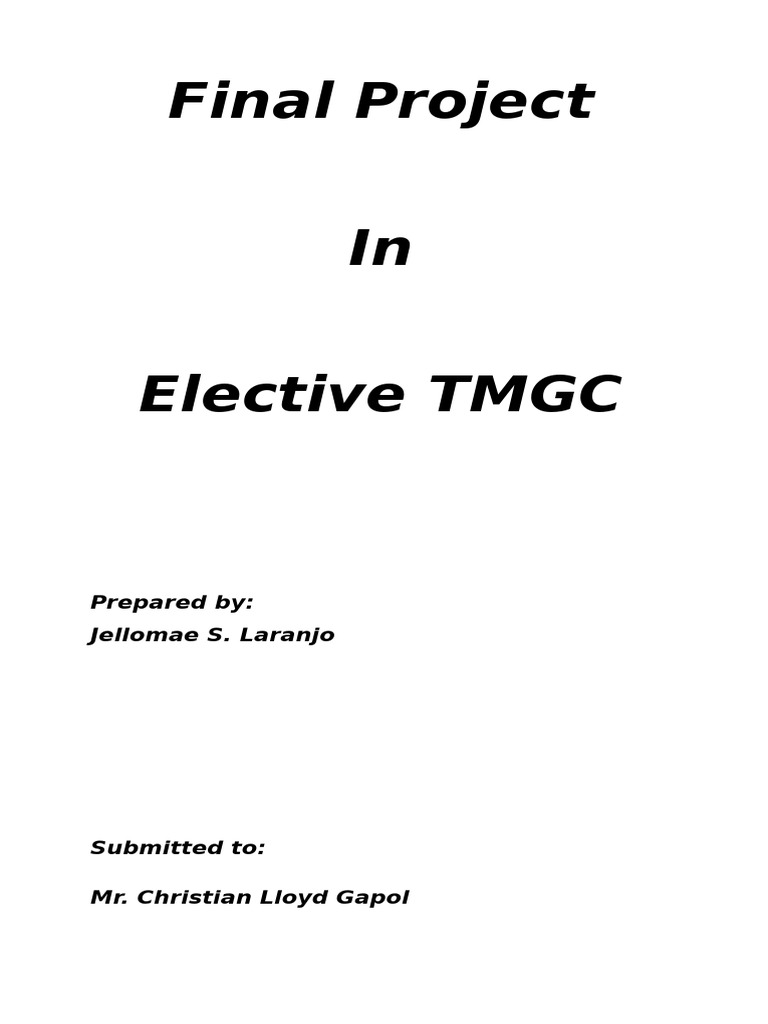 Elective (Cover) | PDF