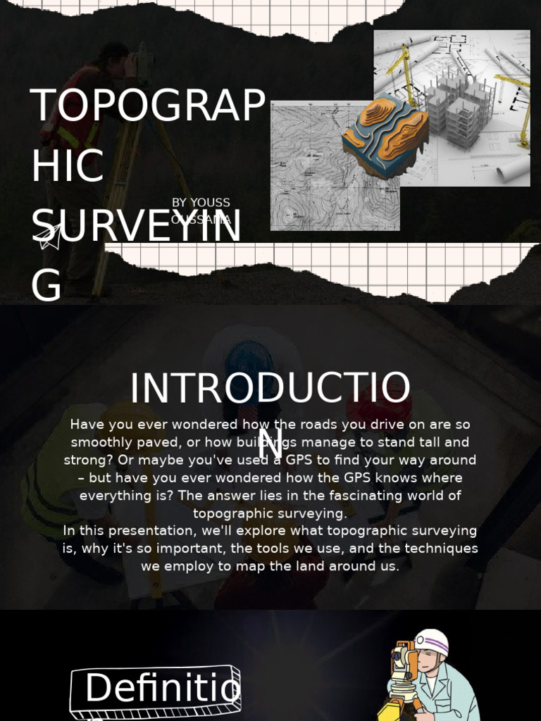Topographic Surveying Presentation | PDF | Surveying | Topography
