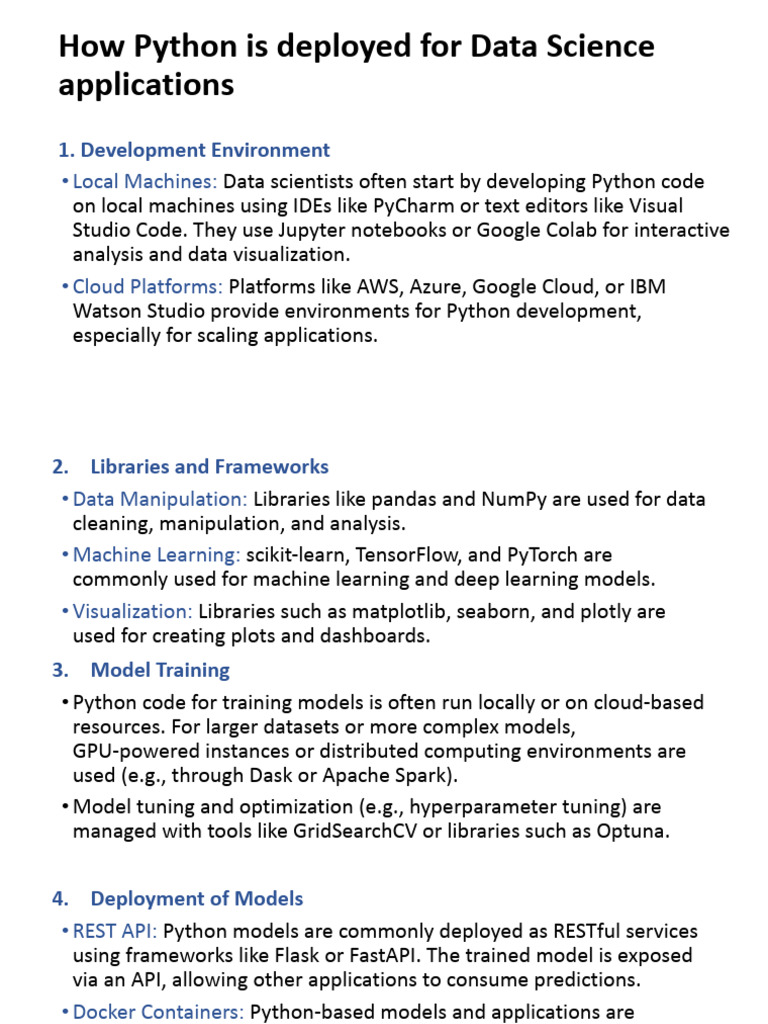 Unit2_2) How python is deployed and Data Science Process.pptx | PDF | Accuracy And Precision ...