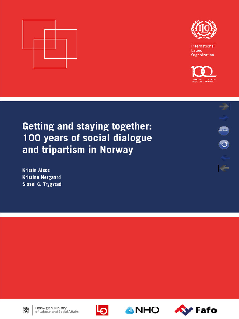 Getting and Staying Together: 100 Years of Social Dialogue and ...