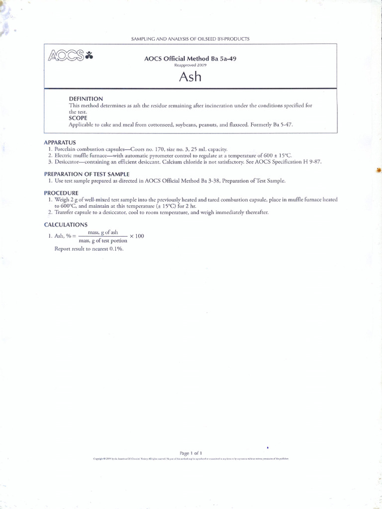 Ash | PDF