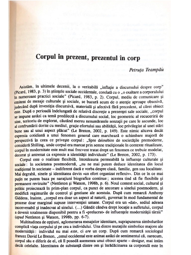 Corpul Virtual | PDF