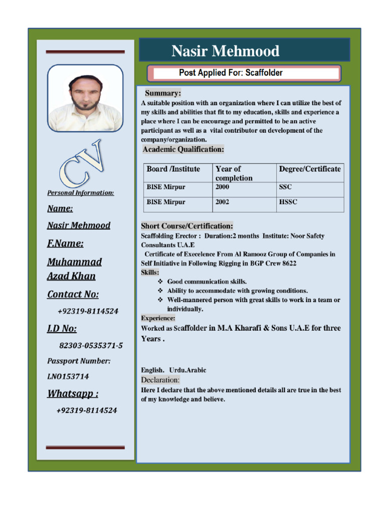 Nasir - Azad.documents.1 031007 | PDF