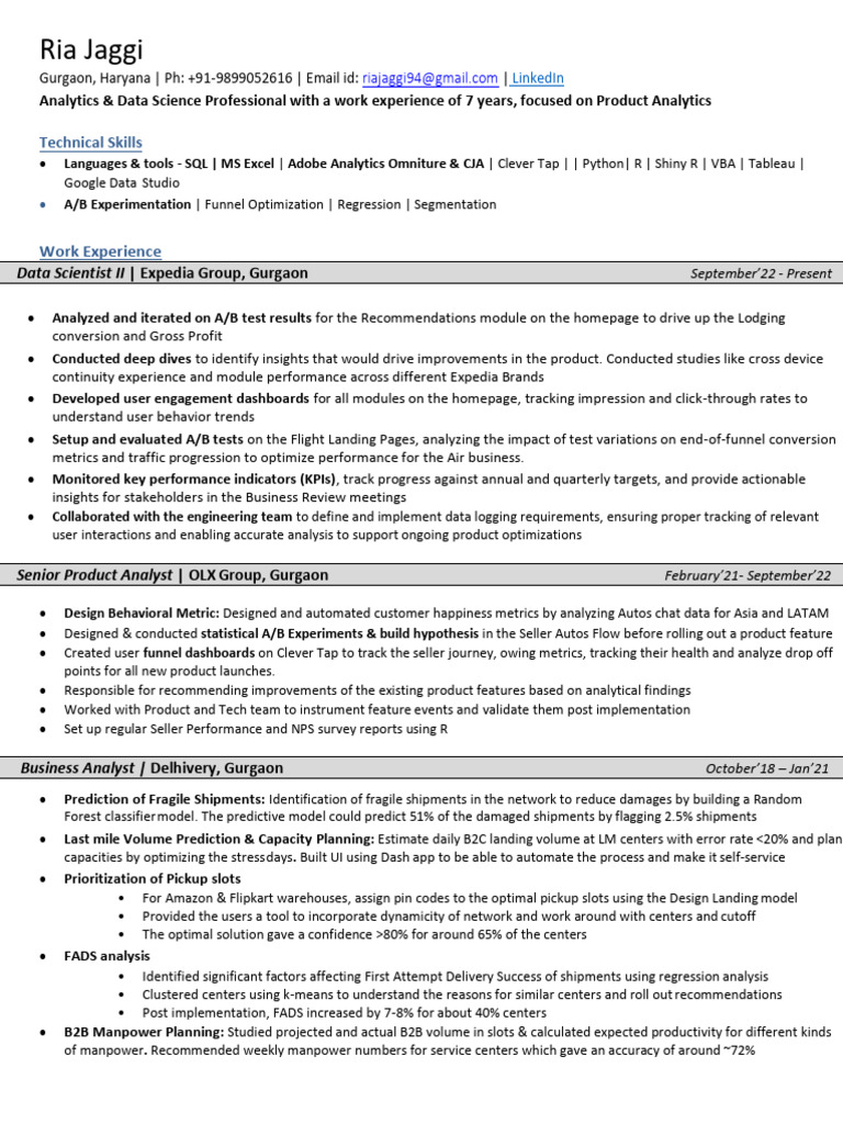 Omniture Analytics Expertise Overview | PDF | Analytics | Forecasting