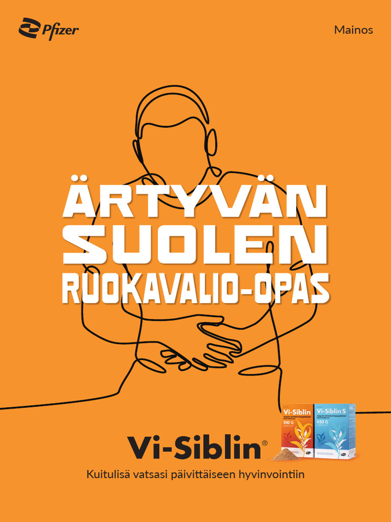 Pfizer Vi-Siblin Artyvan Suolen Ruokavalio-Opas 2022 A5 | PDF