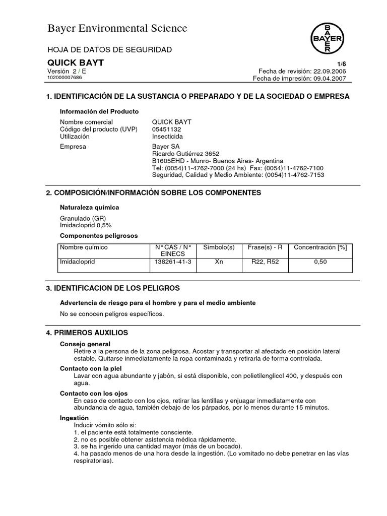 135.FDS-quick Byte | PDF | Residuos | Agua