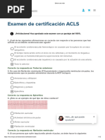 Respuestas de La Autoevaluación Del Precurso ACLS de AHA 2023 | PDF ...