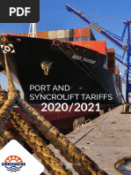 MICT Terminal - Tariff - Effective - 11-APR-22 | PDF | Containerization ...