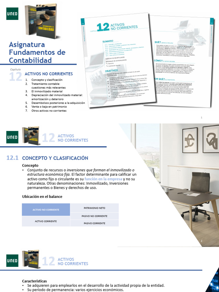 Capitulo_12._Activos_no_corrientes_ | PDF | Depreciación | Activo ...