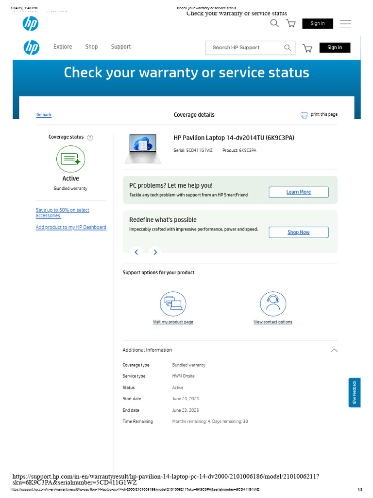 Check Your Warranty or Service Status | PDF | Computer Science | Software