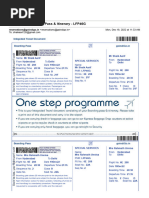 Indigo Boarding Pass Sample | PDF
