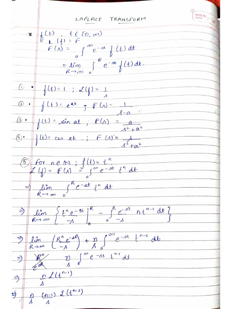 Laplace transform 2 | PDF