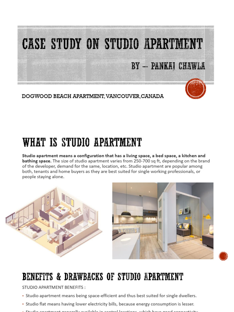 Studio Apartment Case Study Overview | PDF | Apartment