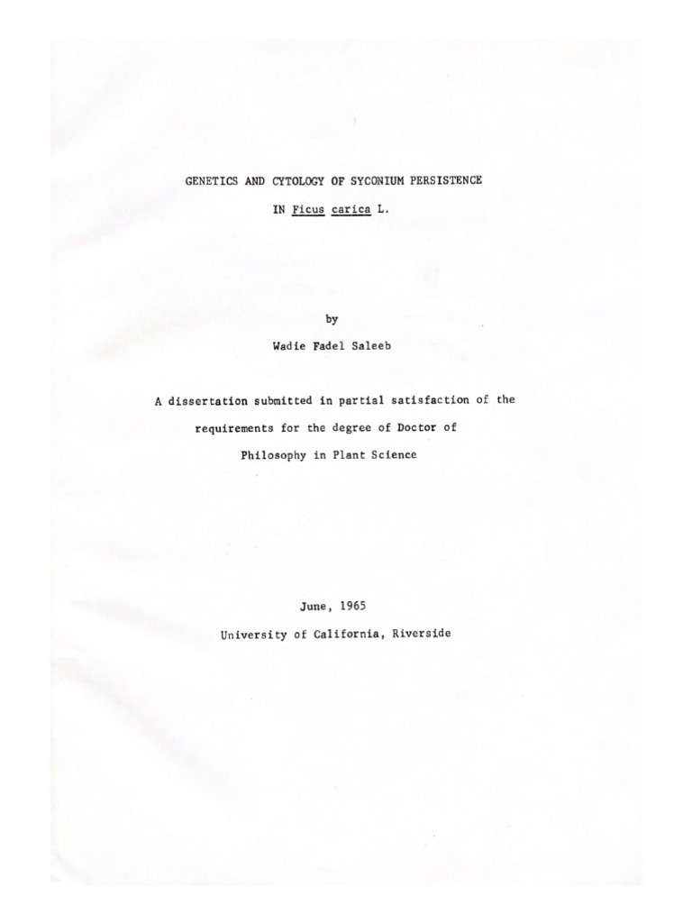 Saleeb 1965 - Dissertation | PDF