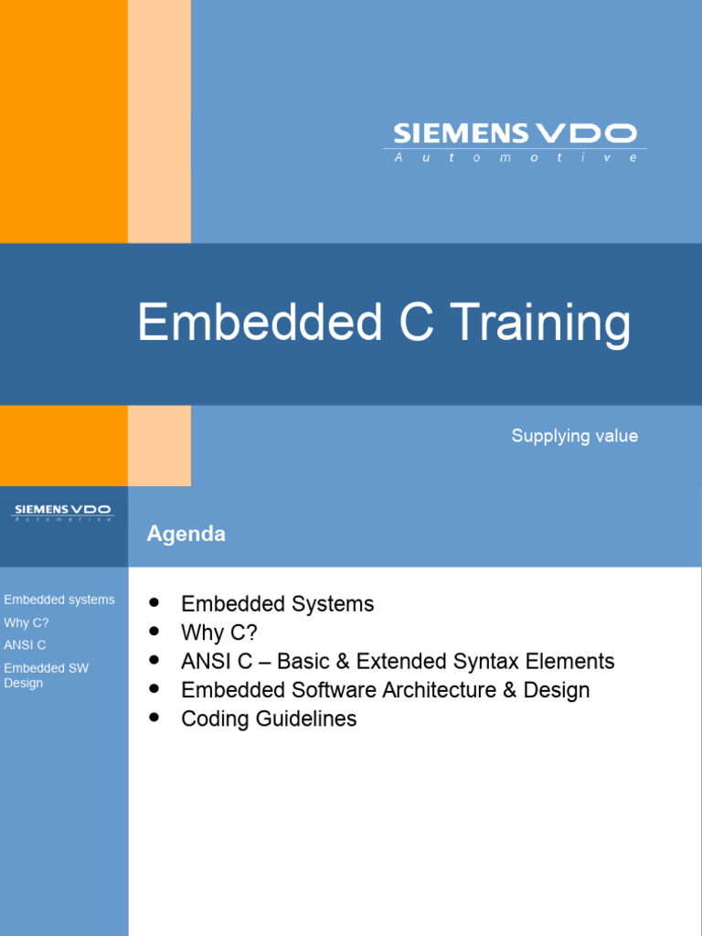 Embedded C | PDF | Pointer (Computer Programming) | Variable (Computer Science)