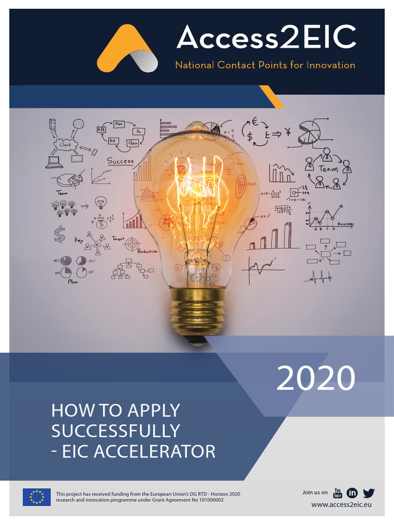 Annotaded EIC Accelerator Template - Access2EIC - How-To-Apply-Successfully - Template | PDF ...