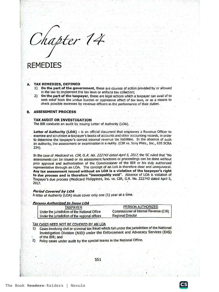 Tax Remedies - Tabag | PDF | Taxes | Payments