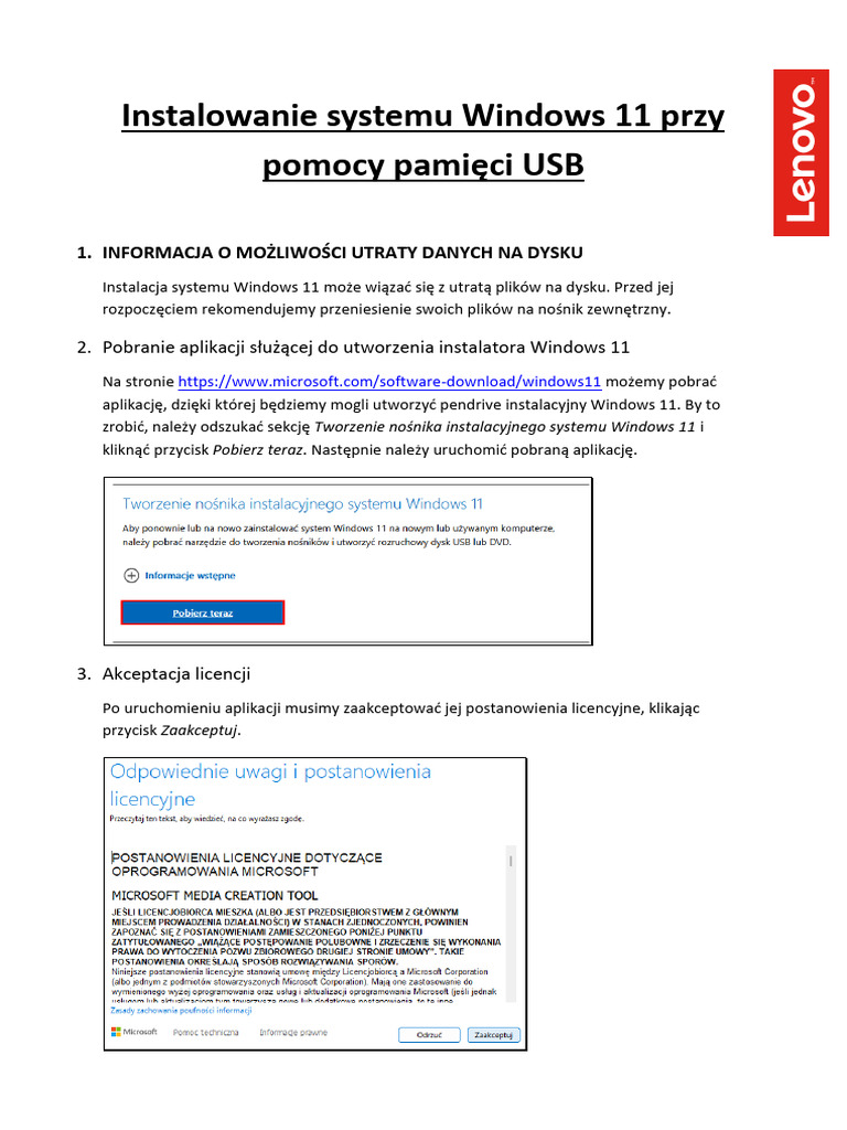 Instalacja Windows 11 | PDF