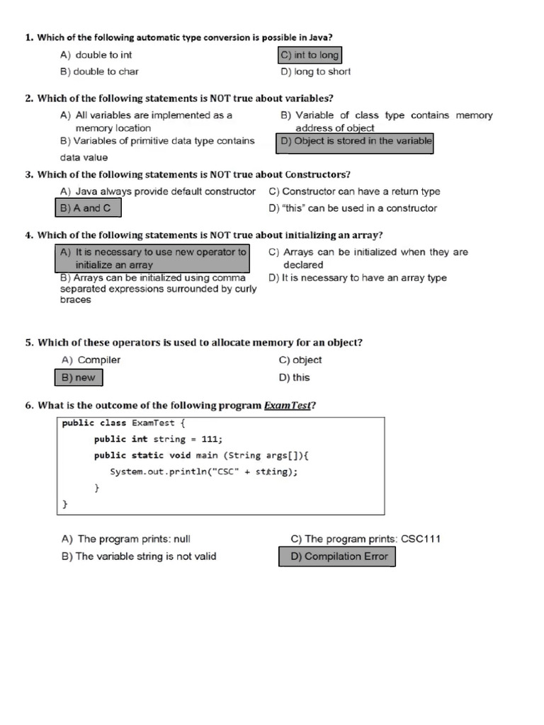 Final Exam S2 1445 | PDF