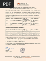 Cips Exam Timetable | PDF