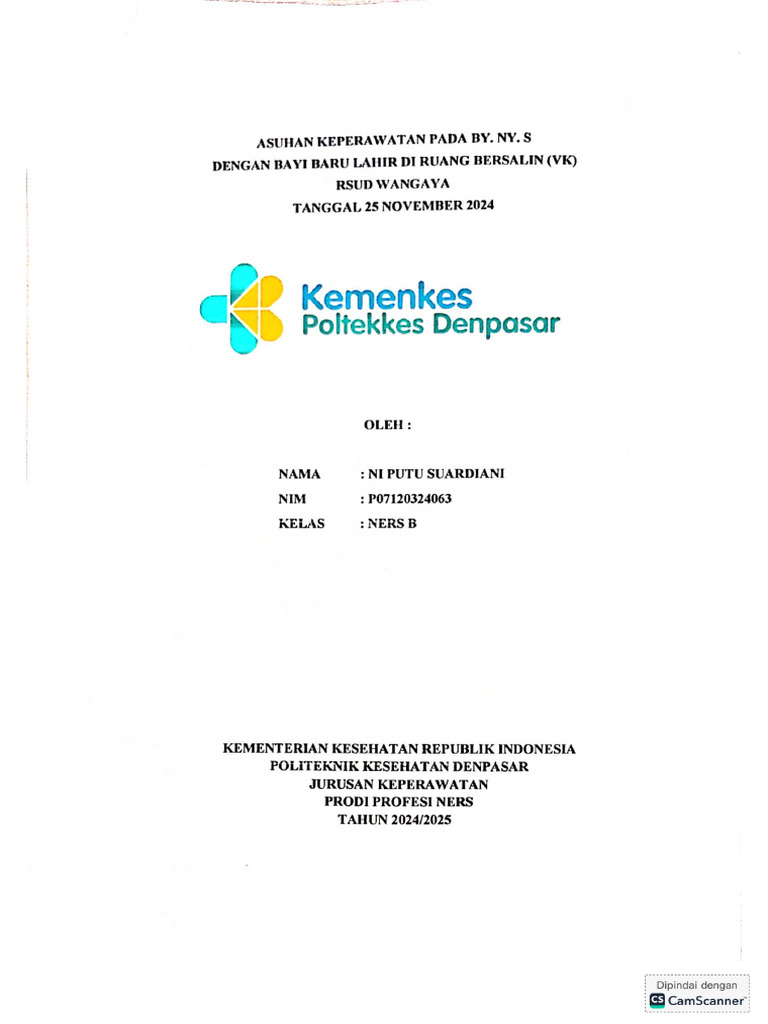 Askep BBL - Dian | PDF