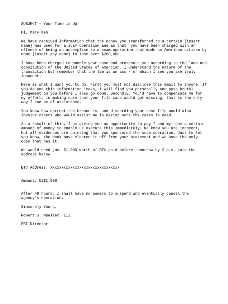 FBI Warning Message | PDF