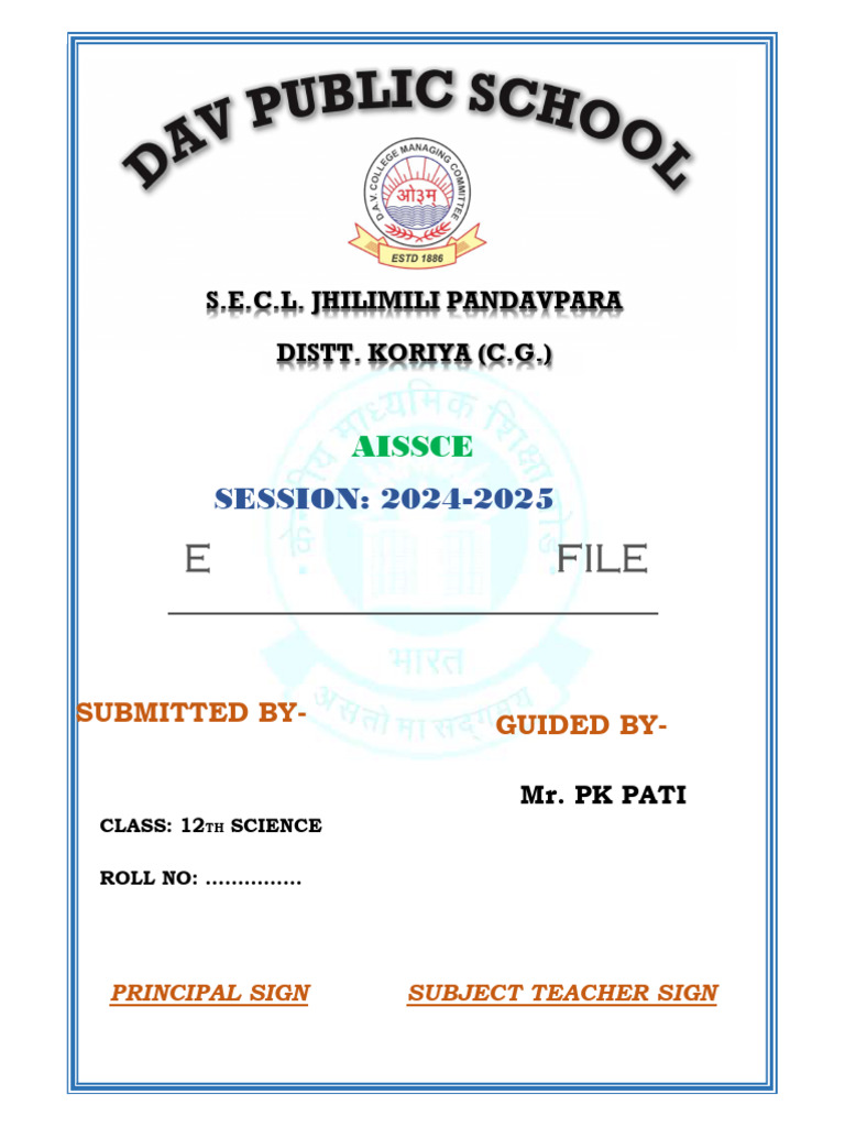 Class 12 English Project File 2024-2025 | PDF