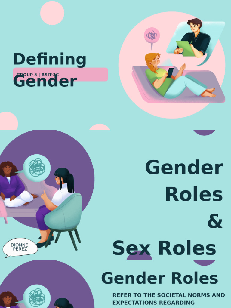 Defining Gender Group5 | PDF | Gender Studies | Gender