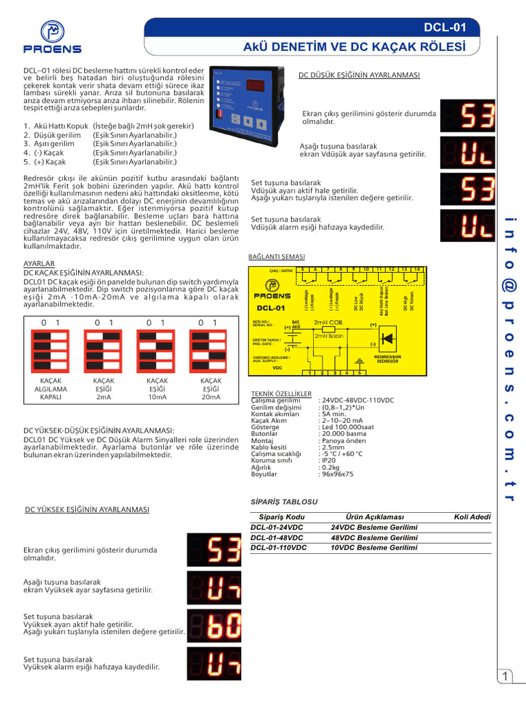PROENS DCL-01 - Katalog | PDF