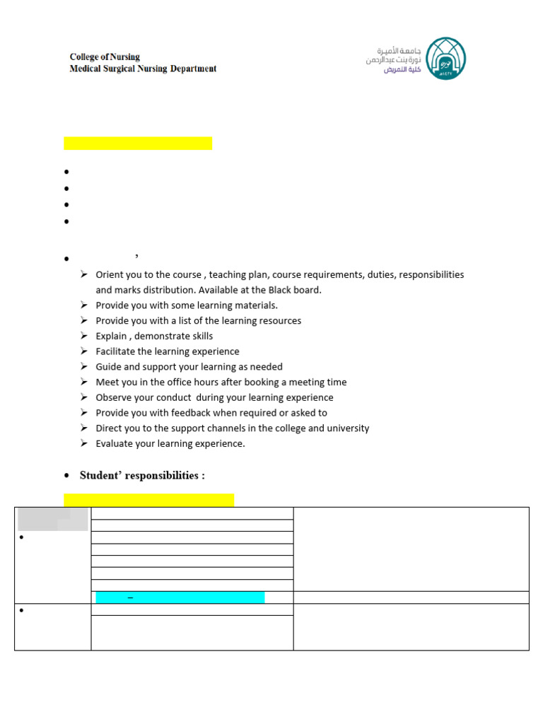 Teaching Learning Contract | PDF | Learning