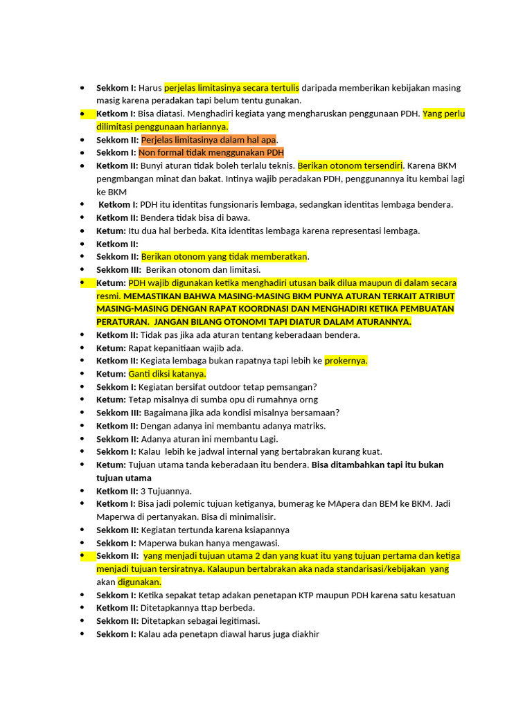 Kebijakan PDH dan KTP: Otonomi dan Limitasi | PDF