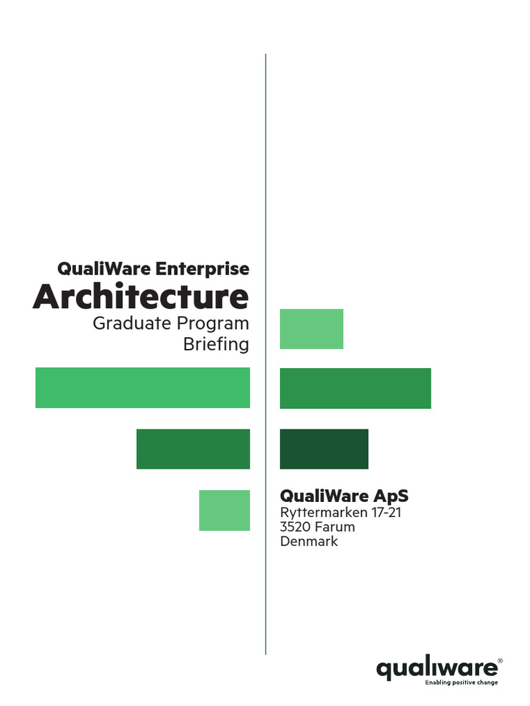 QualiWare Enterprise Architecture Graduate Program Briefing | PDF ...