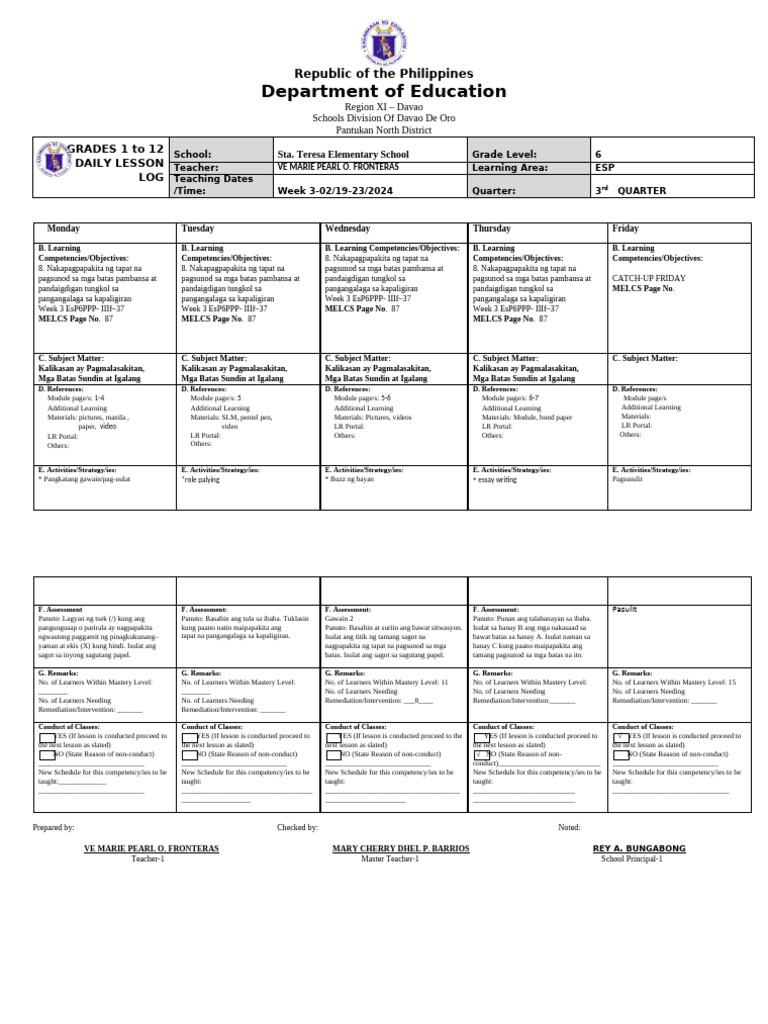week3 | PDF | Behavior Modification | Learning