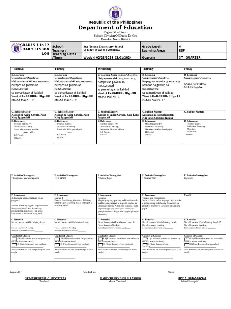 week4 | PDF | Learning | Behavior Modification