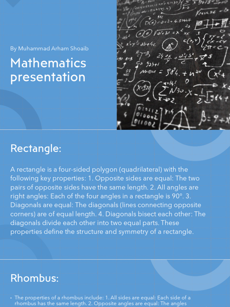 Presentation 30 | PDF | Rectangle | Perpendicular