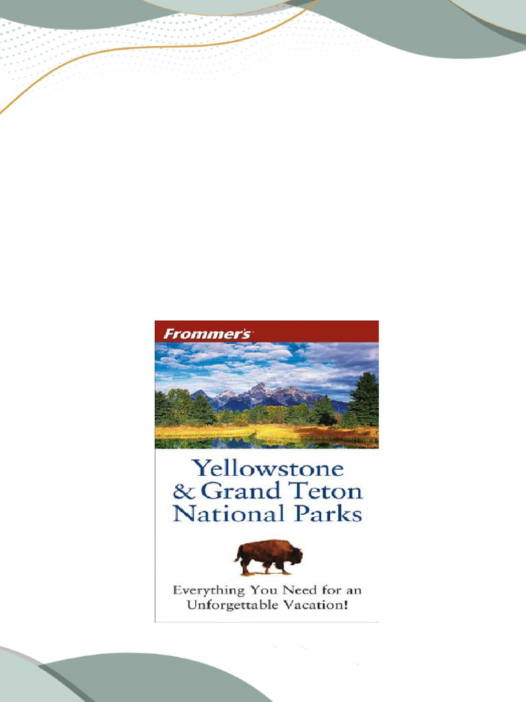 2620148 | PDF | Yellowstone National Park