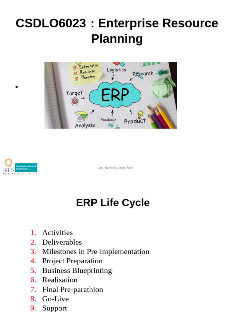 ERP Implementation CH6 | PDF | Enterprise Resource Planning | Systems Thinking