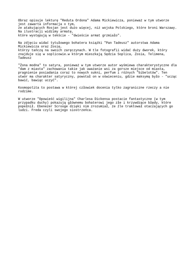 JD Duzo Zadan Za Niec Tydz Egz | PDF