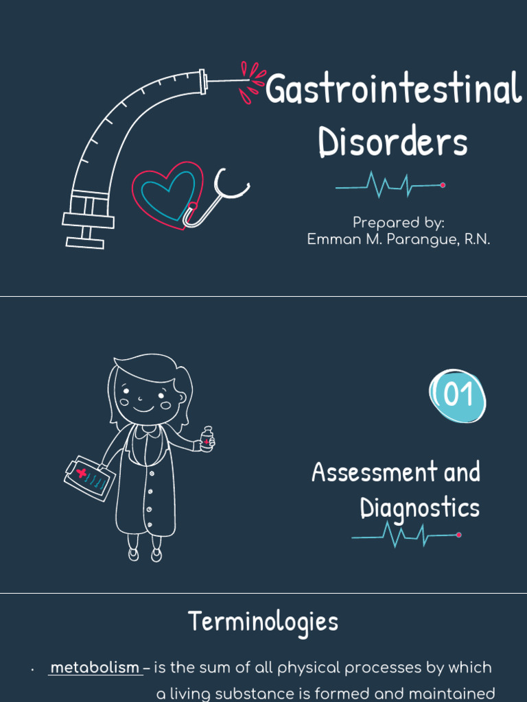 Gastrointestinal Disorders Part 1 | PDF | Human Digestive System ...