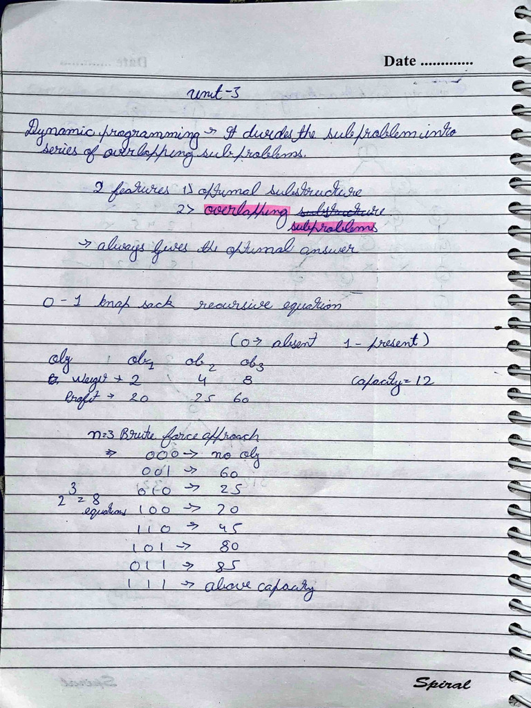 Ada Unit 3 IPU BTECH 5 SEM | PDF