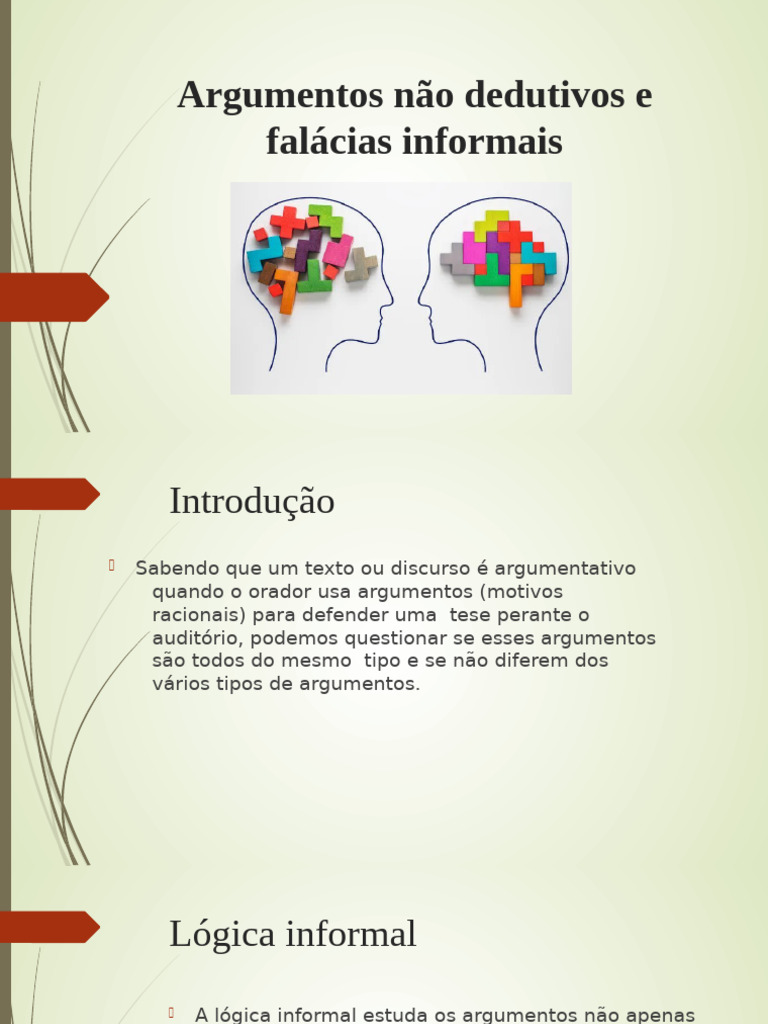 Logica Informal | PDF | Argumento | Falácia