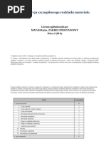 Rozklad Materialu Dla Klasy VIII Szkoly Podstawowej-2 | PDF