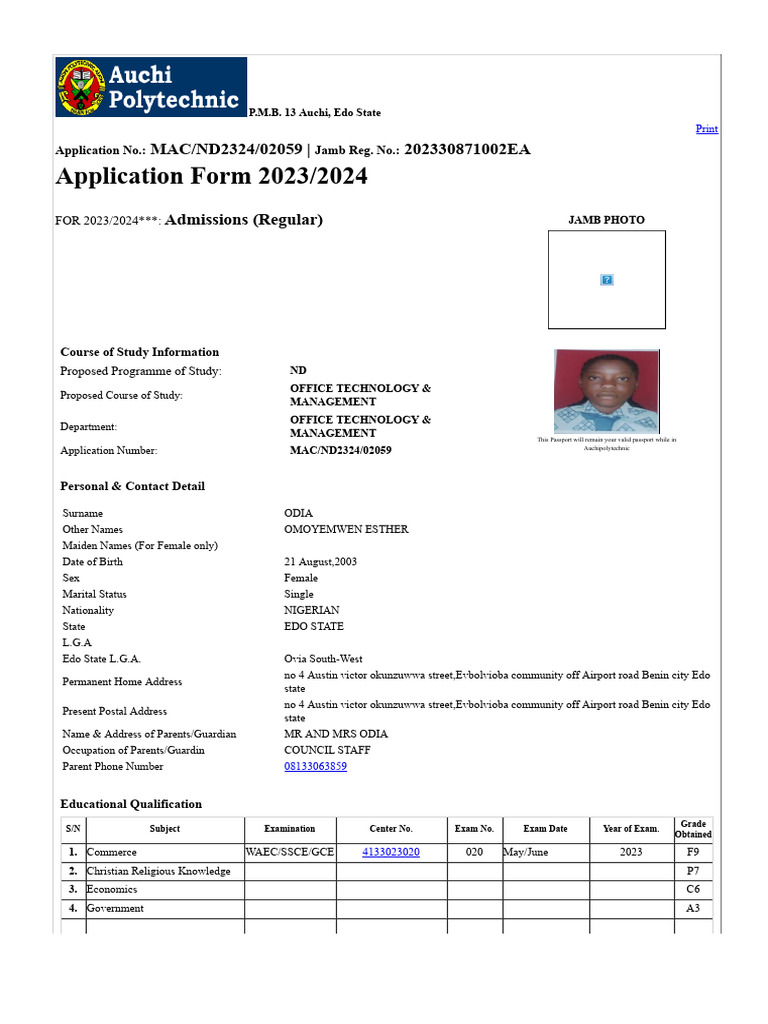 Esther | PDF | Educational Stages | Qualifications