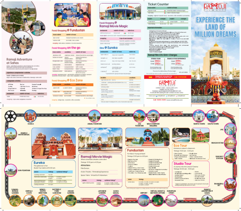 Ramoji Film City Ticket Guide | PDF | Coffeehouse