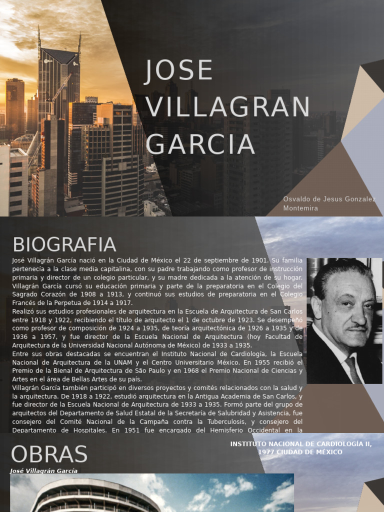 Expo. de Jose Villagran Garcia | PDF