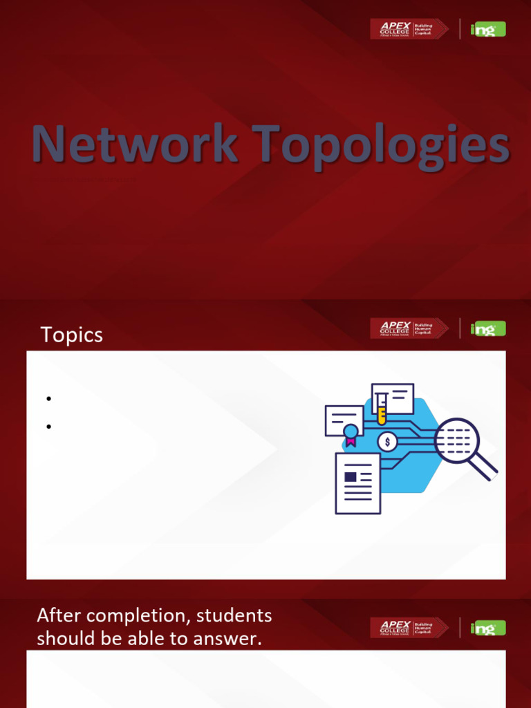 Unit 3.3 - Network Topologies Trends in Telecommunications. | PDF ...